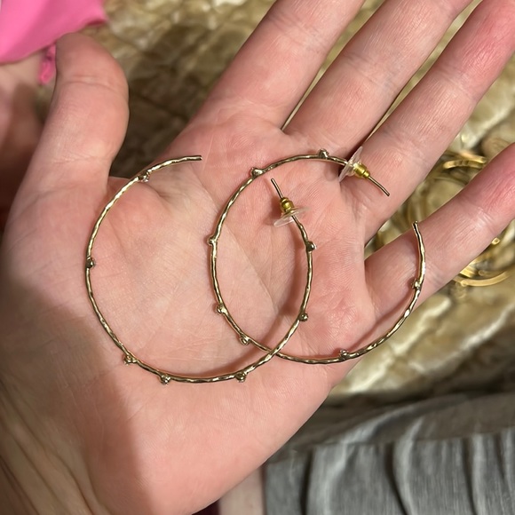 Jewelry | Large Gold Hoops | Poshmark